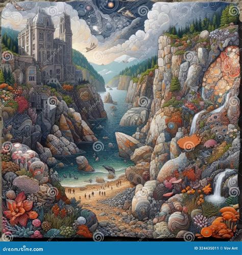 Breccia A Sedimentary Rock Composed Of Angular Rock Fragmets Ce Stock Image Image Of Rare