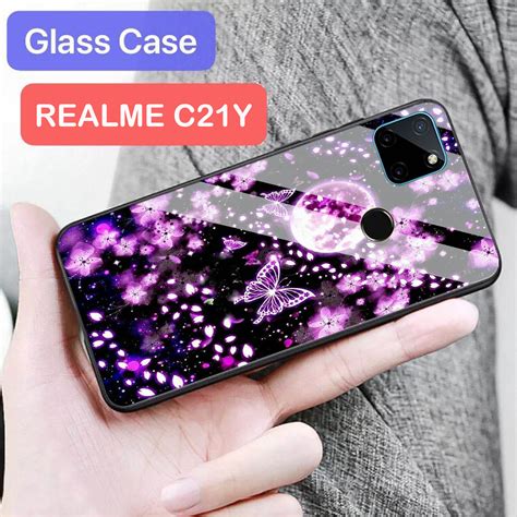 REALME C21Y - SoftCase Glass Kaca - [ A31] - Pelindung Handphone Hp ...
