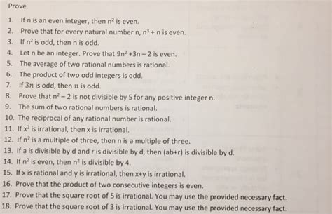 Solved Discrete Math Must State Hypothesis Conclusion