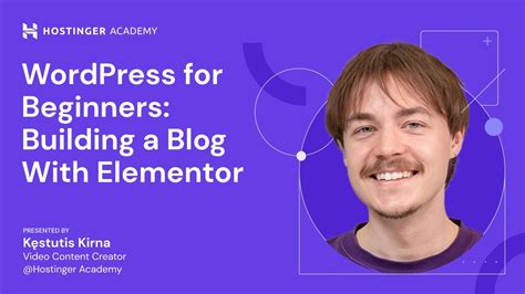 🔴 Wordpress For Beginners Building A Blog With Elementor Youtube