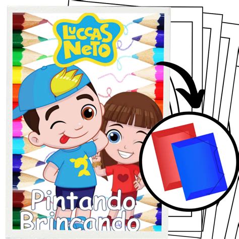 Luccas Neto Desenho Para Colorir