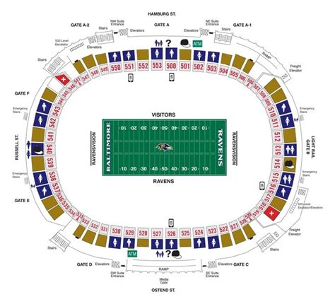 Ravens Stadium Seating Chart