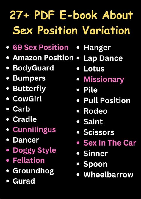 HD Sex Position Bundle With Bonus PDF Ebooks About Sex Position Variations I Sex Position