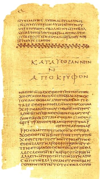 De Qué Tratan Los Evangelios Apócrifos Los Escritos Religiosos Ocultos Que No Fueron Incluidos