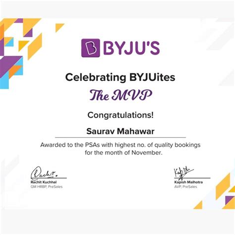 Saurav Mahawar On Linkedin Second One In 3 Months 💯 Thankyou Gopal Saw Sir And Abhijit Pandey