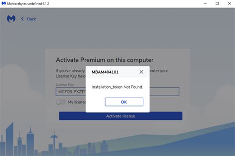 serial key license not working malwarebytes for windows support forum