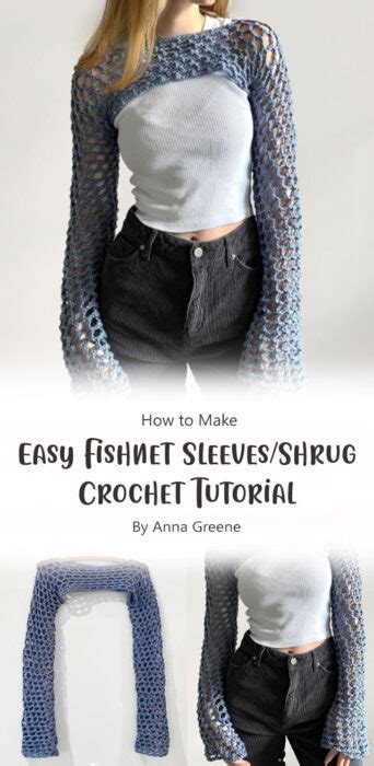 Stylish Sleevesshrug Free Crochet Tutorial Ideas