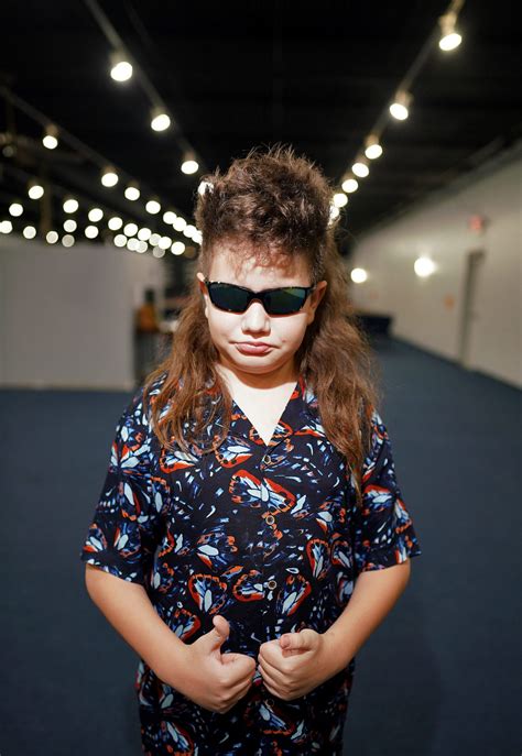 This Is Epic La Joya 8 Year Old And His Mullet Live Up To His Name