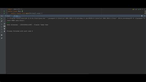 Cara Mencari Nama Mahasiswa Menggunakan Algoritma Linear Search Dan
