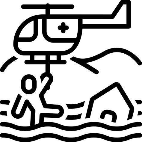 Line Icon For Rescue 16990647 Vector Art At Vecteezy