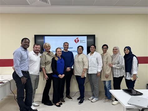 Excited To Have Successfully Conducted An Aha Heartsaver First Aid Instructor Course Empowering