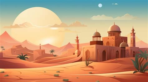 Fondo Vectorial árabe Vector Premium