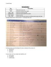 ITM LAB QUIZ Docx Crystal Hoang ITM LAB QUIZ Key Description ENTER Move Down One Row TAB