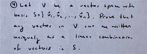 solved let v ﻿be a vector space with basis