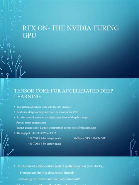 Rtx On The Nvidia Turing Gpu Pdf