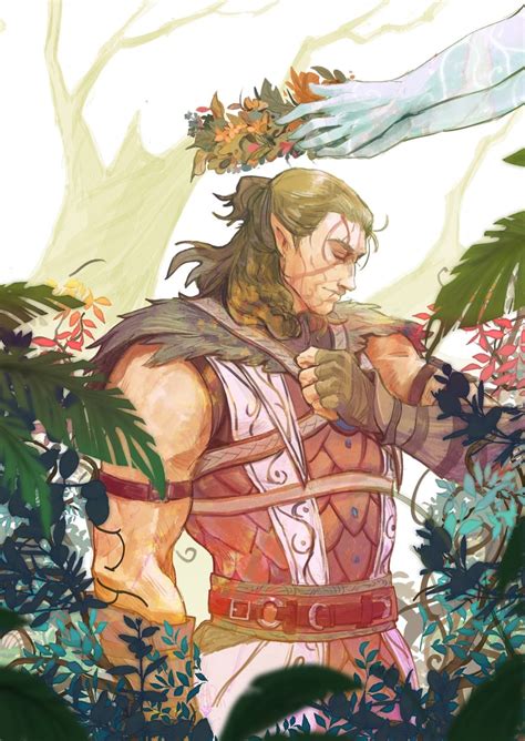 Halsin Dungeons And Dragons And More Drawn By Z Danbooru