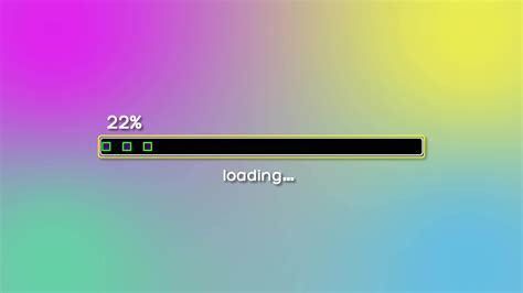 Loading Bar Progress Bar 34706577 Stock Video At Vecteezy