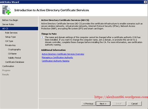 Setup SSL Certificates For VSphere Lab Part Configuring CA Server