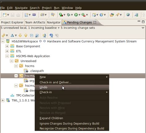 Version Control Using Rational Team Concert Or RTC How To Reverting Back To A Point In