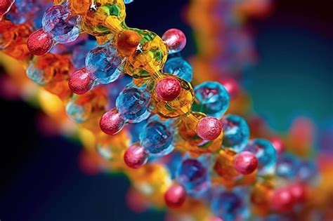 Premium Ai Image Dna Molecule Generative Ai