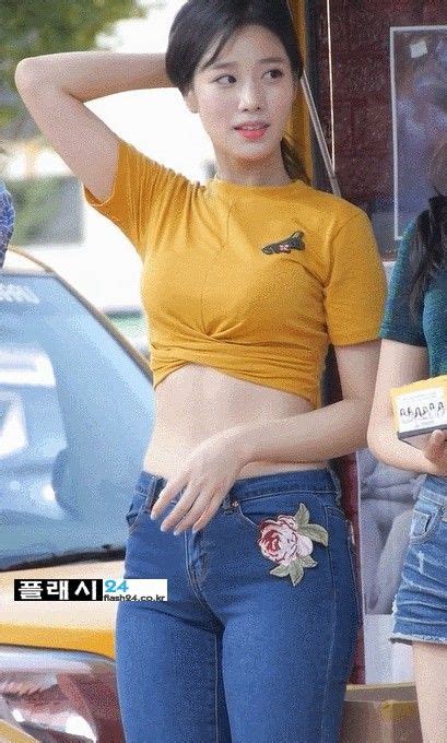 플래시 연예 스포츠 조현의 흔한 청바지 여친룩
