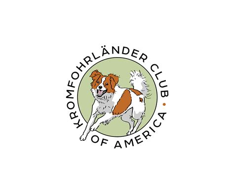 Logo Design For Kromfohrländer Club Of America By Olgert Design 32372090