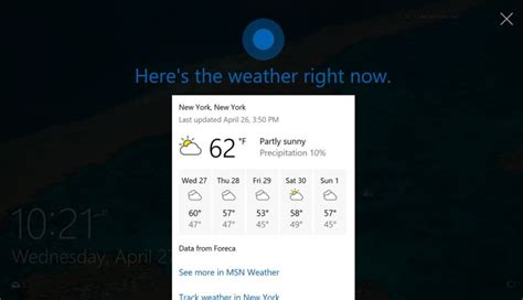 How To Enable Cortana Above The Lock Screen On Windows 10 Pureinfotech