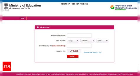 CSIR UGC NET Results To Be Announced Soon On Csirnet Nta Nic In Times Of India