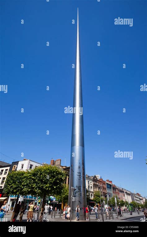 Republic Of Ireland Dublin Spire Of Dublin Also Known As Monument Of