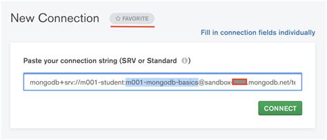 Mongo Db Compass Connection String Mongodb University Mongodb