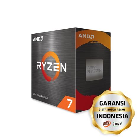 Jual PROCESSOR AMD RYZEN 7 5700X AMD AM4 Zen 3 Vermeer 8 Core 16 Threads Shopee Indonesia