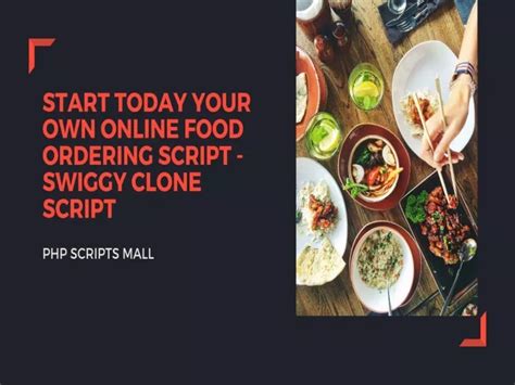 Ppt On Demand Food Delivery Script Food Ordering Software