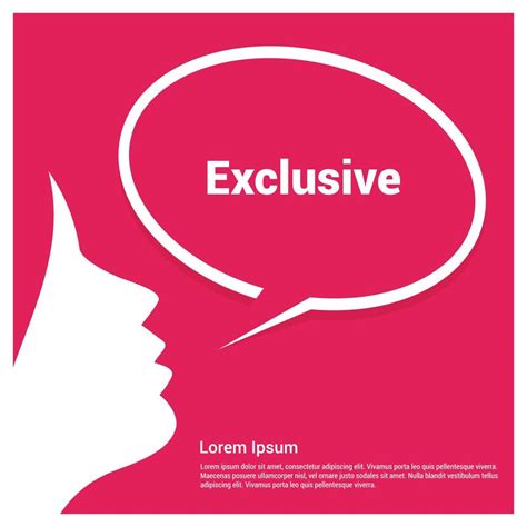 Chat Bubble Design With Exclusive Typographic Design Vector 14297393 Vector Art At Vecteezy