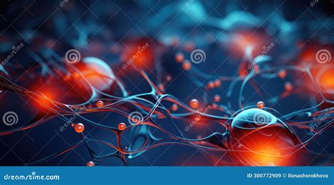 Abstract Neural Background Ai Generated Stock Image Image Of Neural System