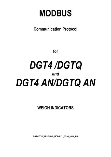 modbus manual dgt pdf vetek