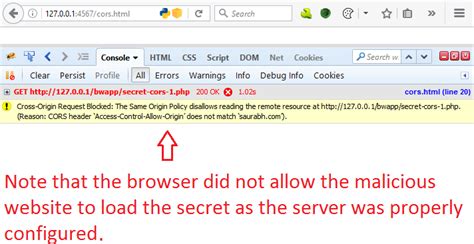 Security Misconfiguration 5 Cors Vulnerability And Patch