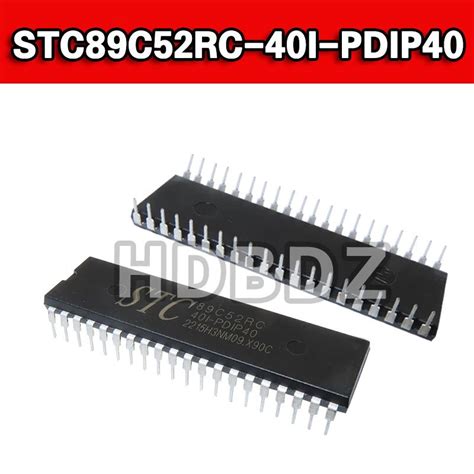 Stc89c52 Stc89c52rc 40i Pdip40 Lqfp44g Mcu Ic Chip đơn Stc89c52rc Shopee Việt Nam