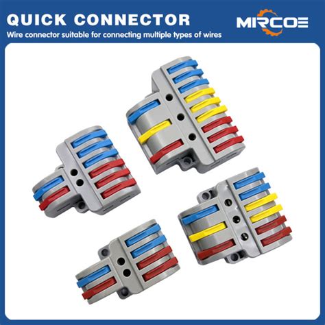 Quick Release Wire Connector Cable Wire Splitter Universal Wiring Mini