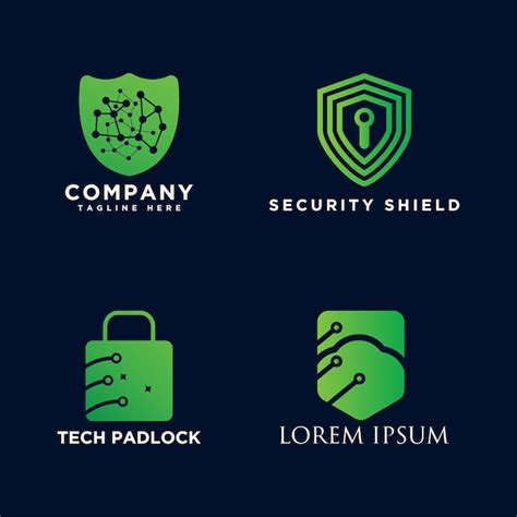Premium Vector Security Technology Logo