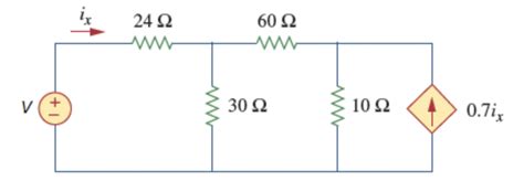 Solved Consider The Given Circuit Where V 15 V Use Chegg Com