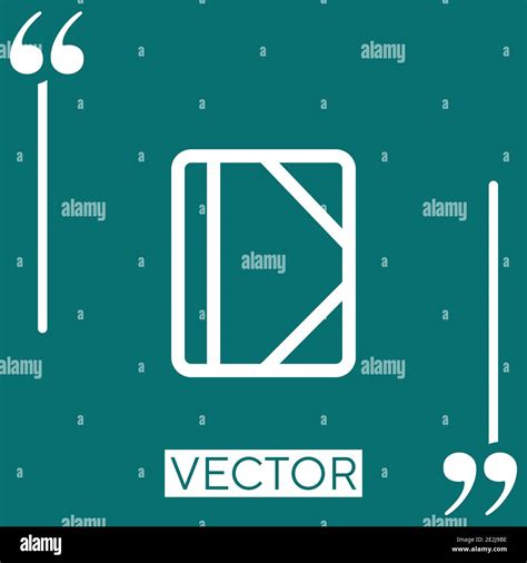 Folder Linear Icon Editable Stroke Line Stock Vector Image And Art Alamy