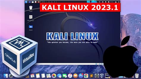 How to Install Kali Linux 2023.1 on mac OS - VirtualBox - YouTube