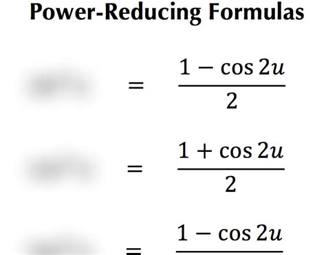 Reduction Formula