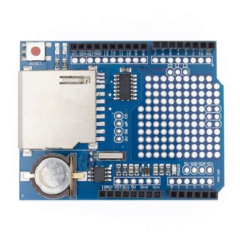 Data Module Logging Shield SD Card Data Recorder Shield V1 0 UNO SD Card Hot SINONING