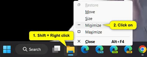 Minimize Window In Windows 11 Windows 11 Forum