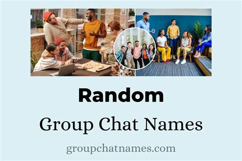 214 random group chat names that fuel conversations