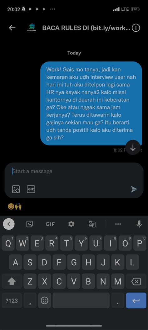 BACA RULES DI (bit.ly/worksfess) on Twitter: "Work! Gaiss, berikan aku ...