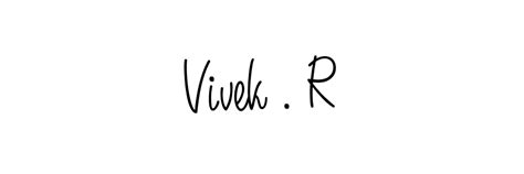 82 Vivek R Name Signature Style Ideas Excellent E Signature