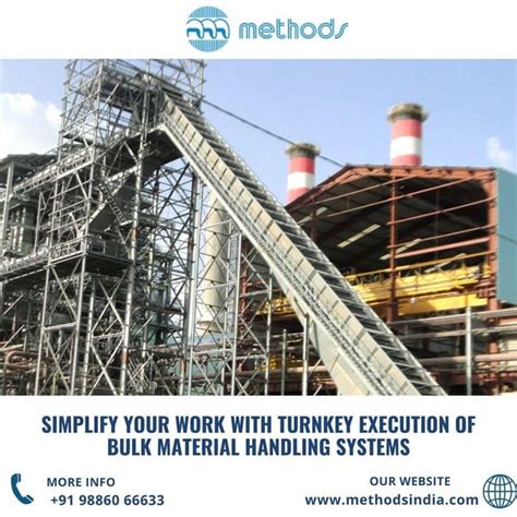 Simplify Your Work With Turnkey Execution Of Bulk Material Handling Systems Umethodsindiadm