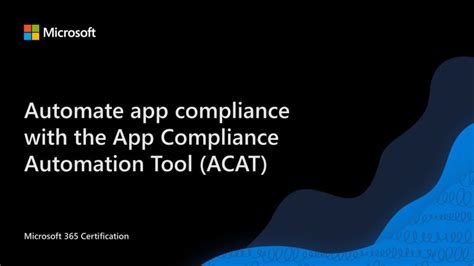 sébastien levert on linkedin automate app compliance with acat microsoft 365 developer blog